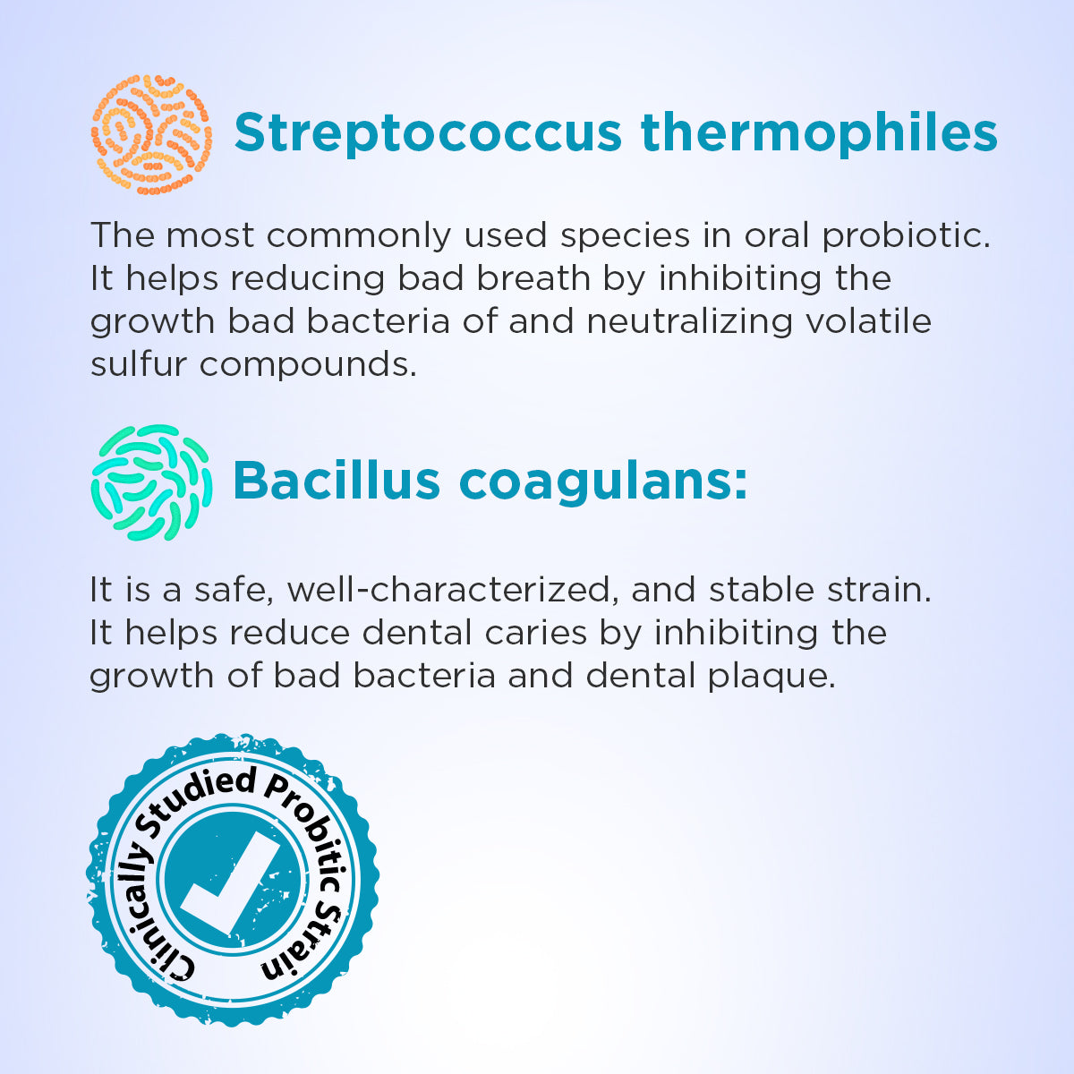 Oral Health Probiotic Chewable Tablets | Freshen breath | Oral care